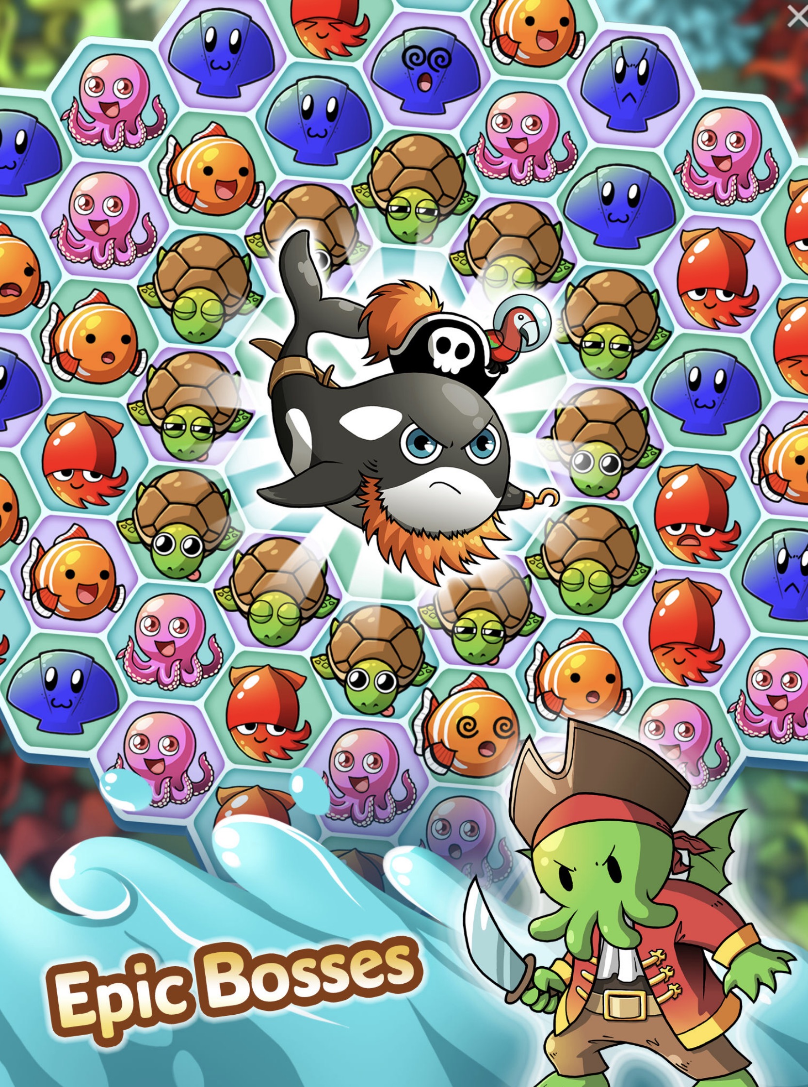 Ocean Blast – Match-3 Puzzler Visiongame Hra Visiongame