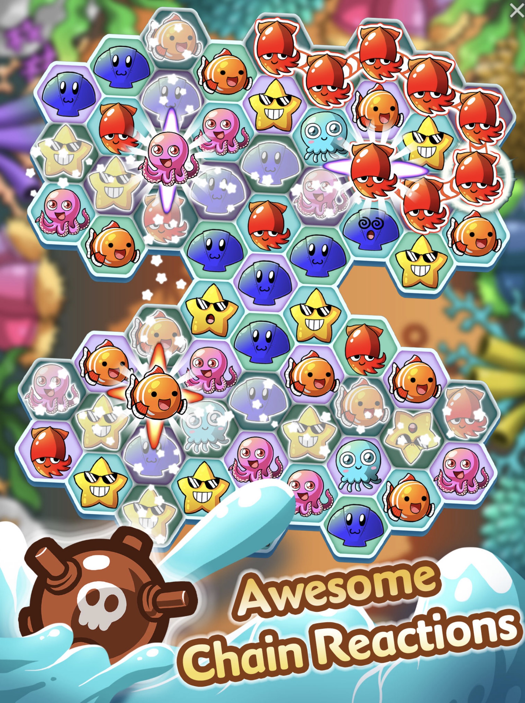 Ocean Blast – Match-3 Puzzler Visiongame Hra Visiongame