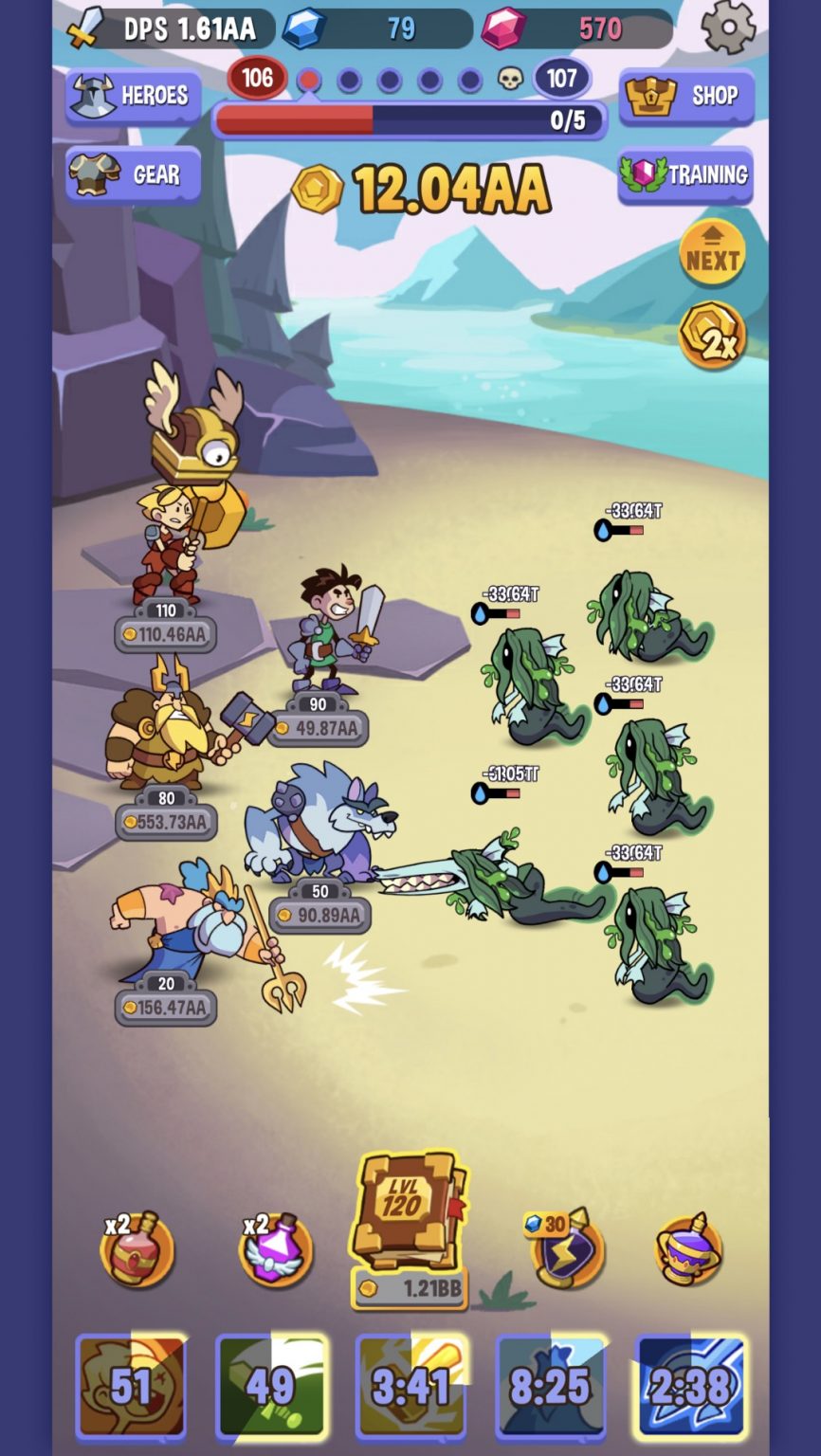 Idle Quest Heroes | Visiongame