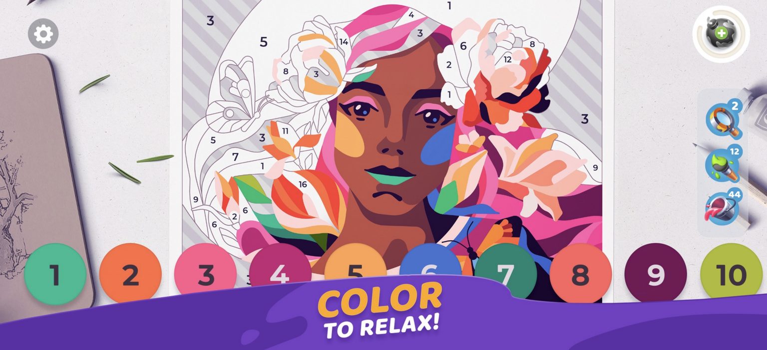 Gallery: Coloring Book & Decor | Visiongame