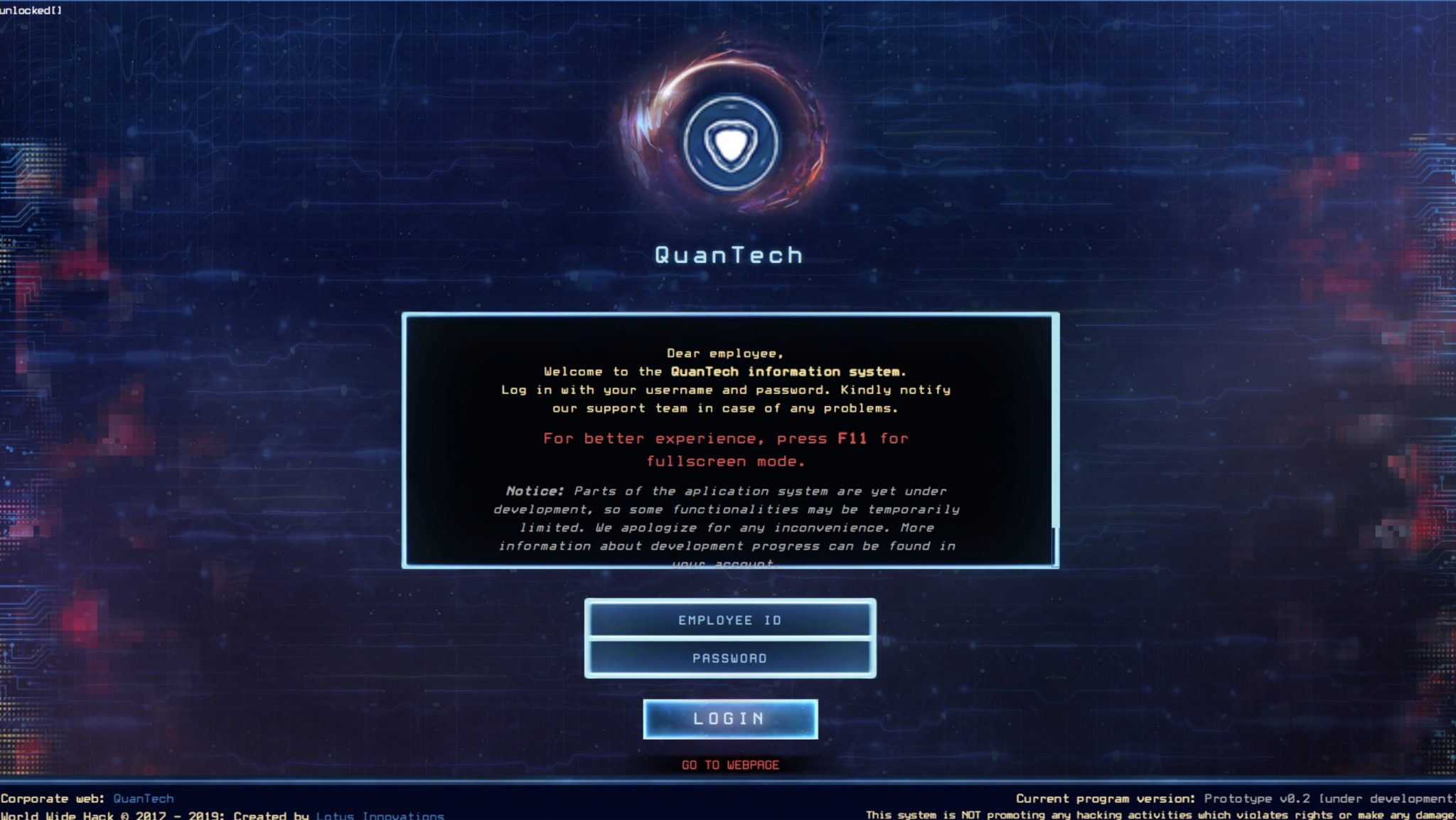 World Wide Hack | Visiongame